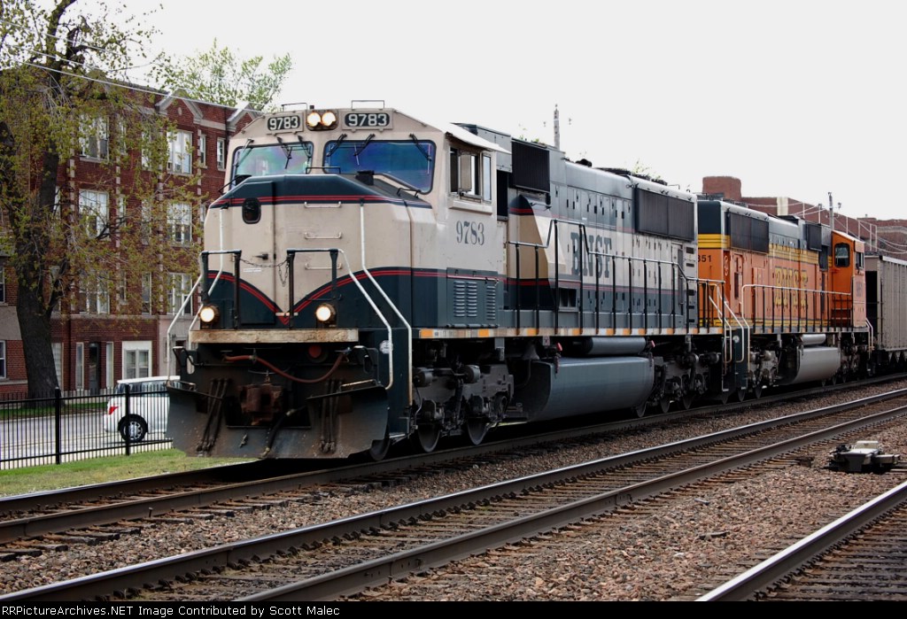 BNSF 9783 & 9851